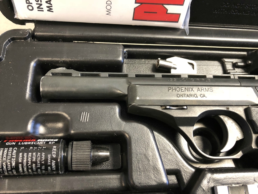 Phoenix Arms Model Hp22a Semi-Auto Pistol 5 Inch Barrel 10 Round Mag ...