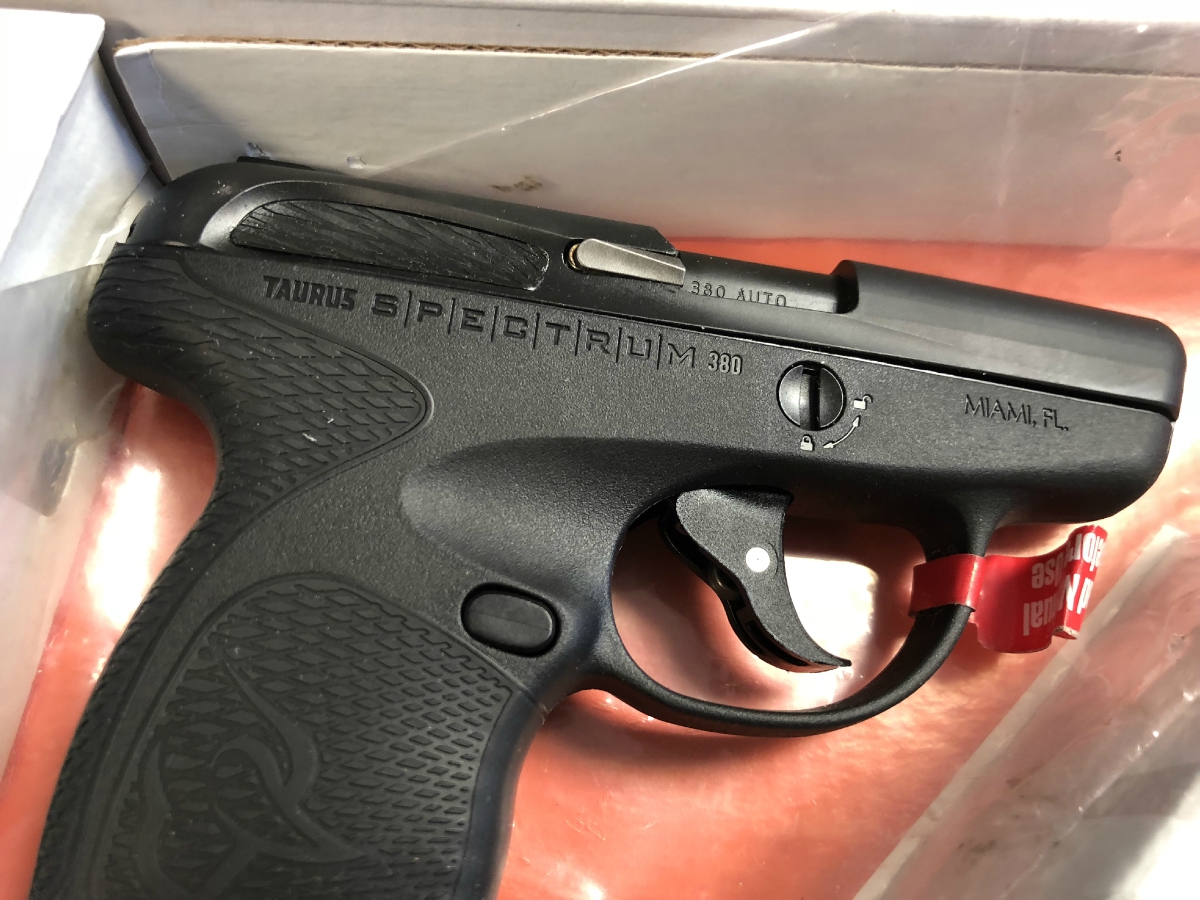 Taurus Spectrum Double 380 Acp 2.8 Inch 6+1/7+1 Grip Factory New .380 ...