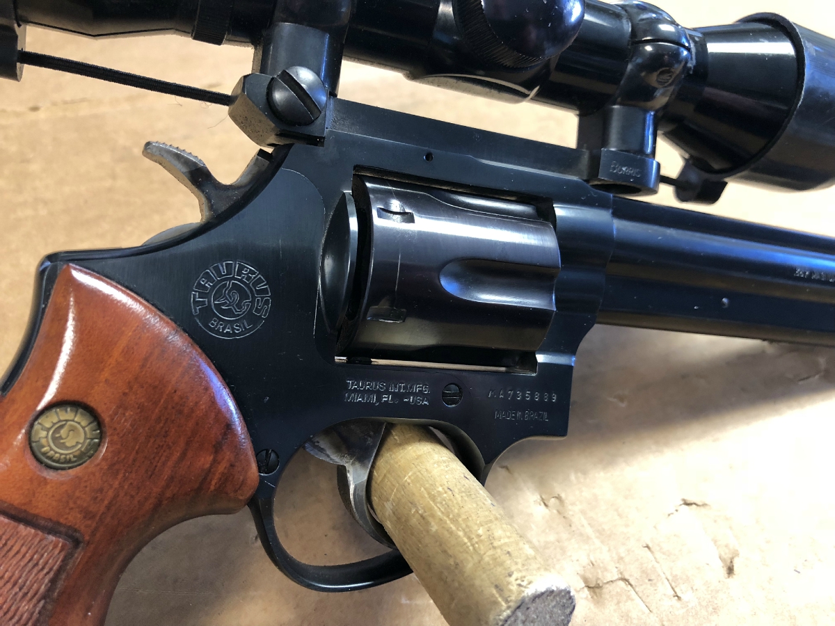 TAURUS MODEL 669 6 SHOT REVOLVER 357 MAG 6 INCH PORTED BARREL WITH ...