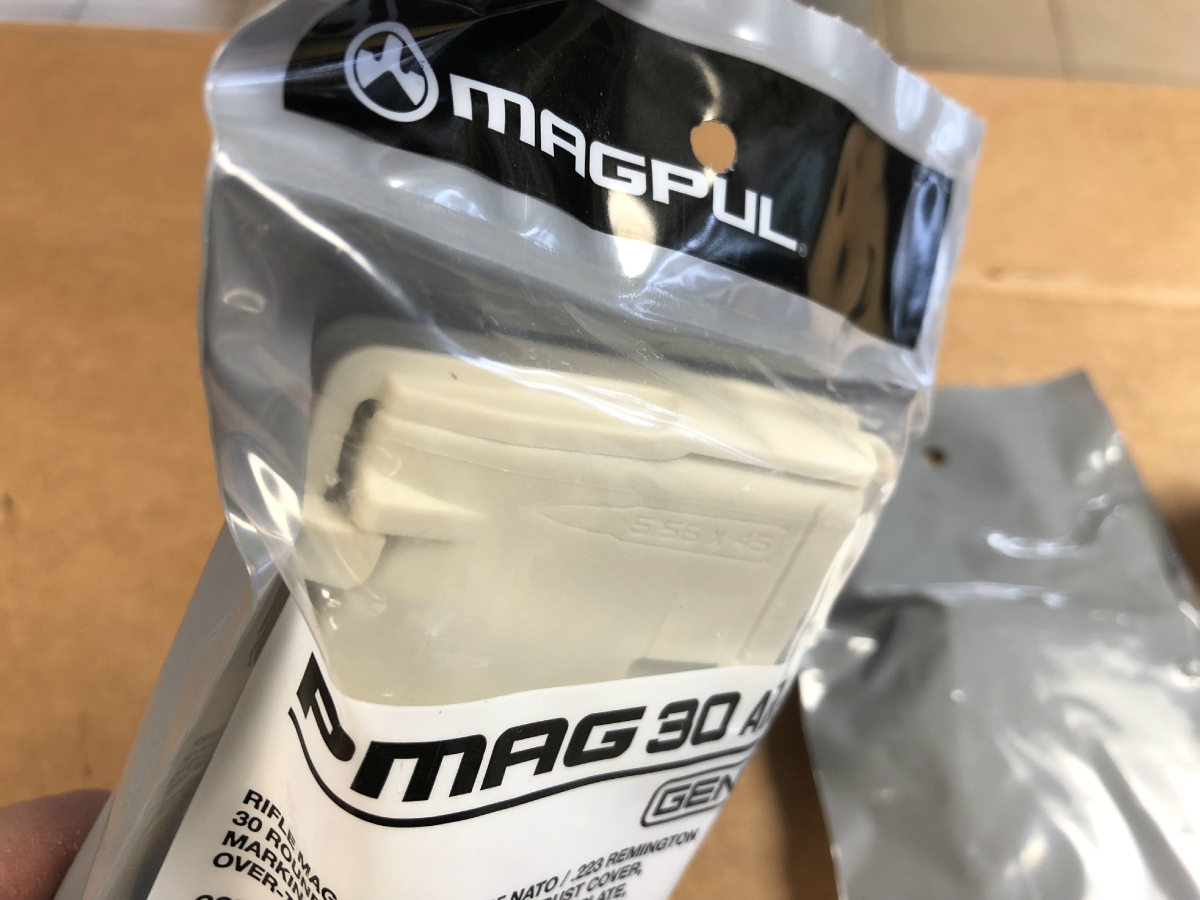 Three Magpul Pmag M3 5.56 30rd Sand 840815100485 New For Sale at ...