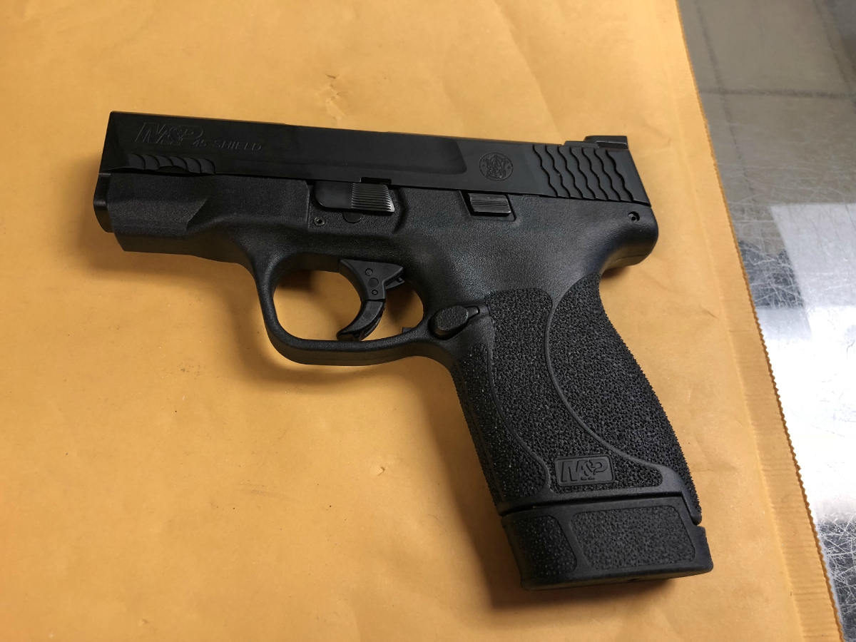 Smith & Wesson M&P 45 Shield Double 45 Automatic Colt Pistol (Acp) 3.3 ...