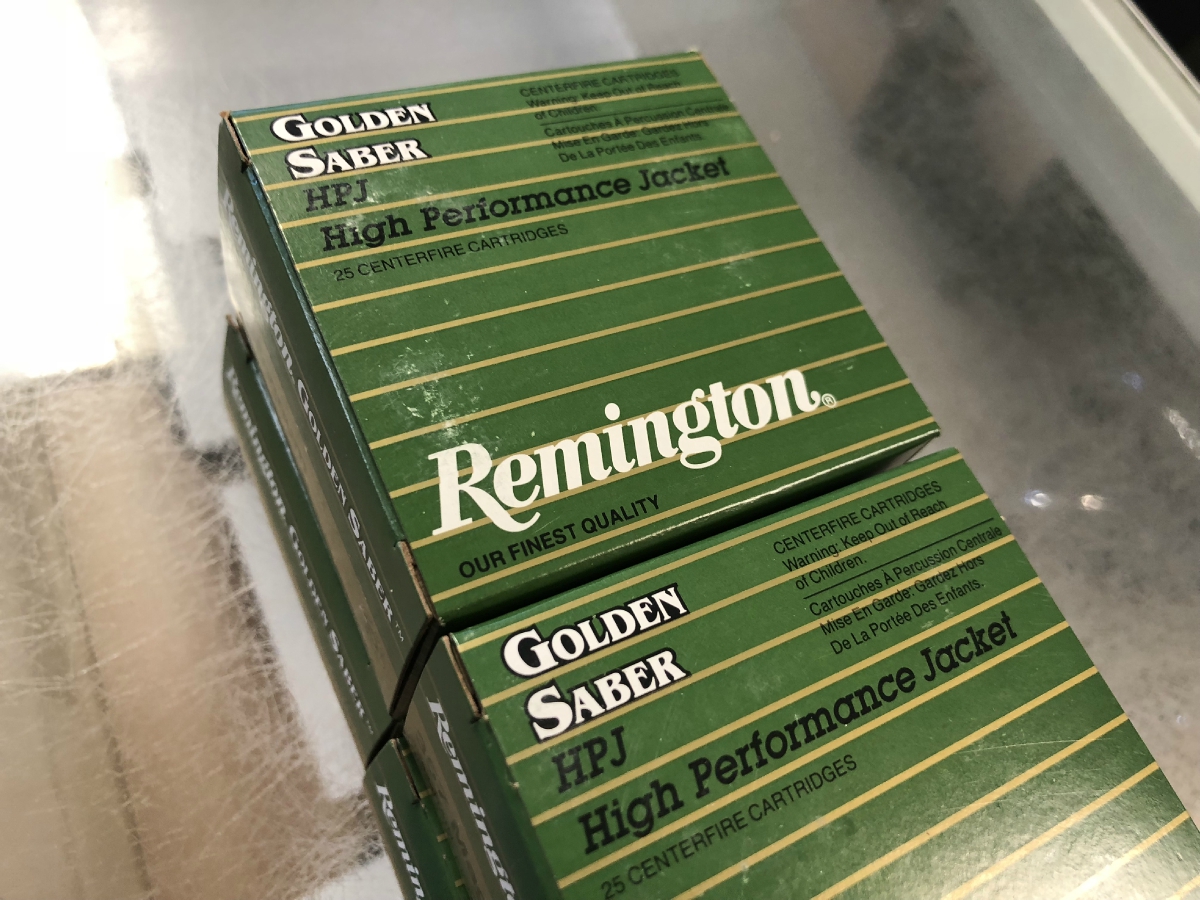 100 Rounds Remington Golden Saber Ammo 357 Magnum 125 Grain Brass ...