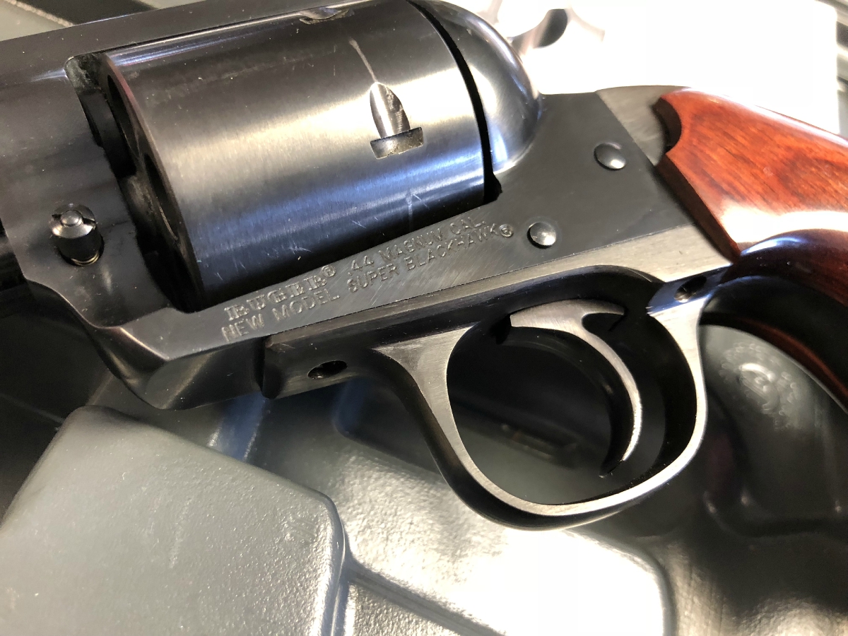 Ruger Model Super Blackhawk 44 Mag 6 Shot Bisley Grip Frame Trigger And ...