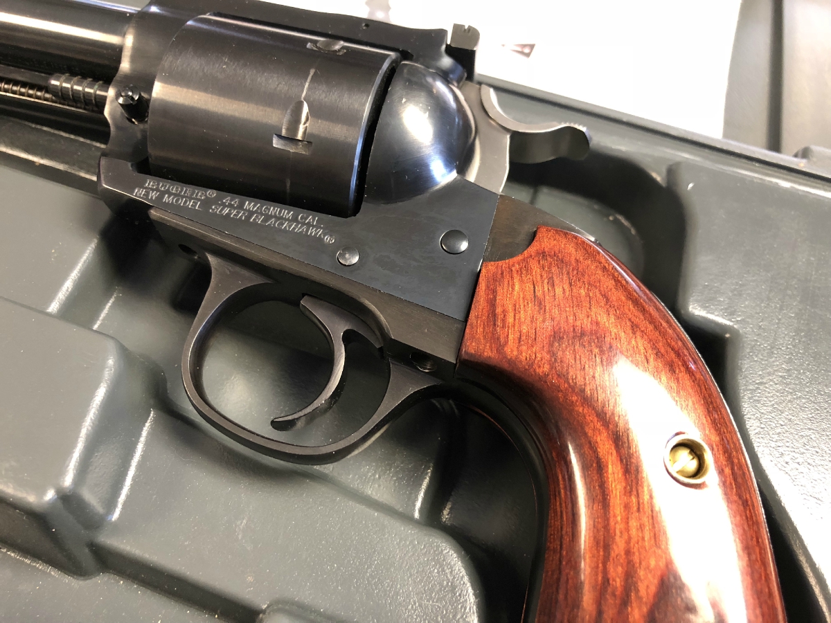 Ruger Model Super Blackhawk 44 Mag 6 Shot Bisley Grip Frame Trigger And ...