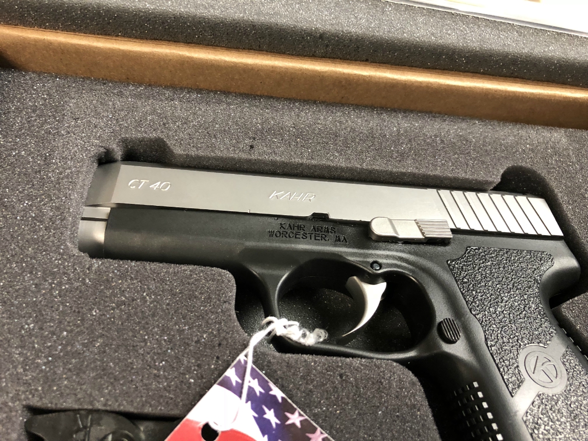 Kahr Arms Ct40 40s&W Ss/Blk 4 Inch 7+1 Polymer Frame 40 S&W Factory New ...
