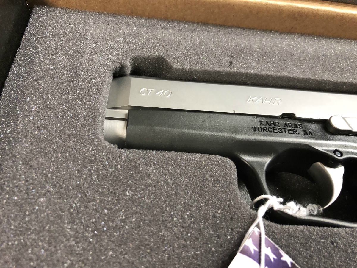 Kahr Arms Ct40 40s&W Ss/Blk 4 Inch 7+1 Polymer Frame 40 S&W Factory New ...
