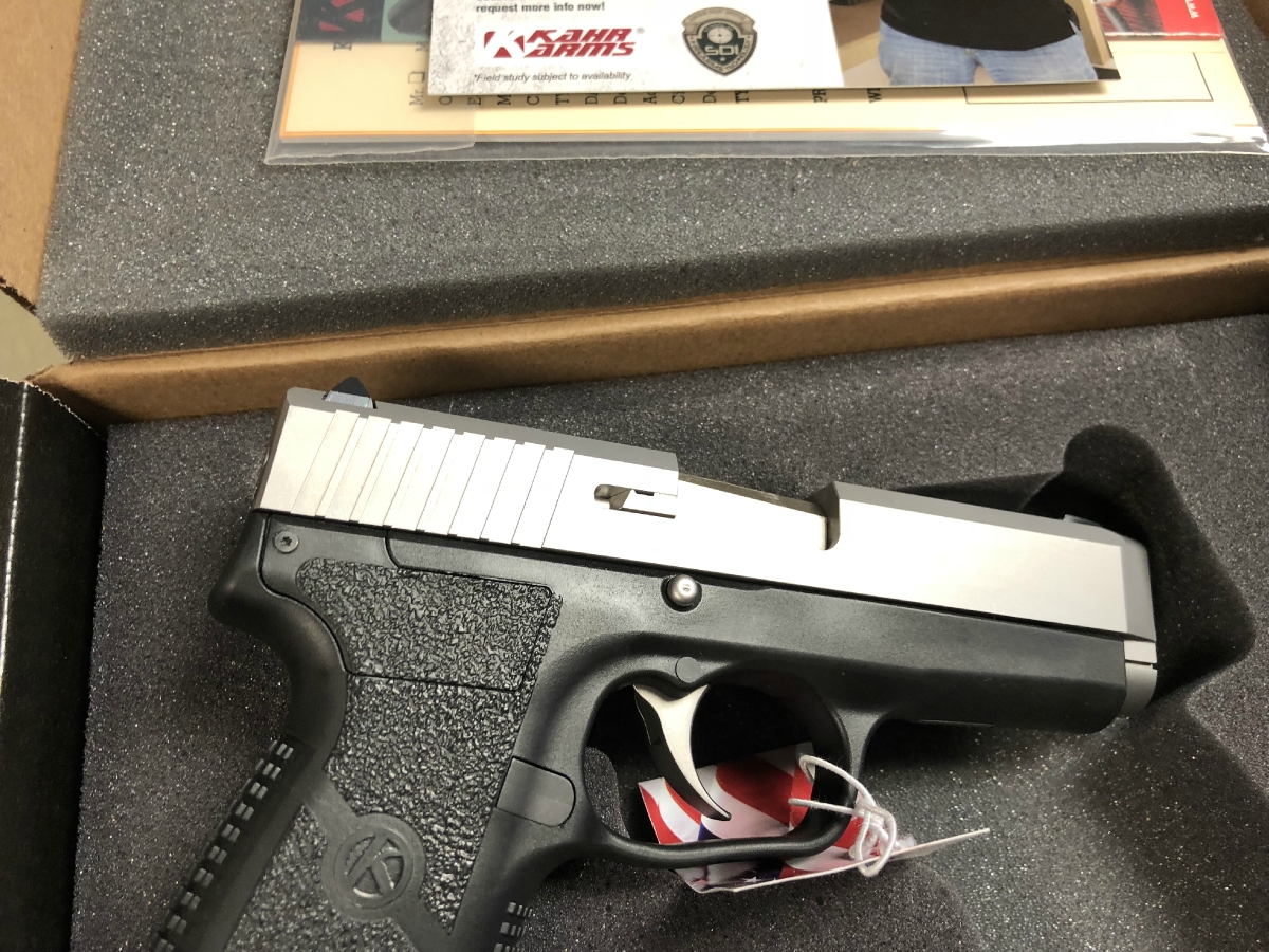 Kahr Arms Ct40 40s&W Ss/Blk 4 Inch 7+1 Polymer Frame 40 S&W Factory New ...