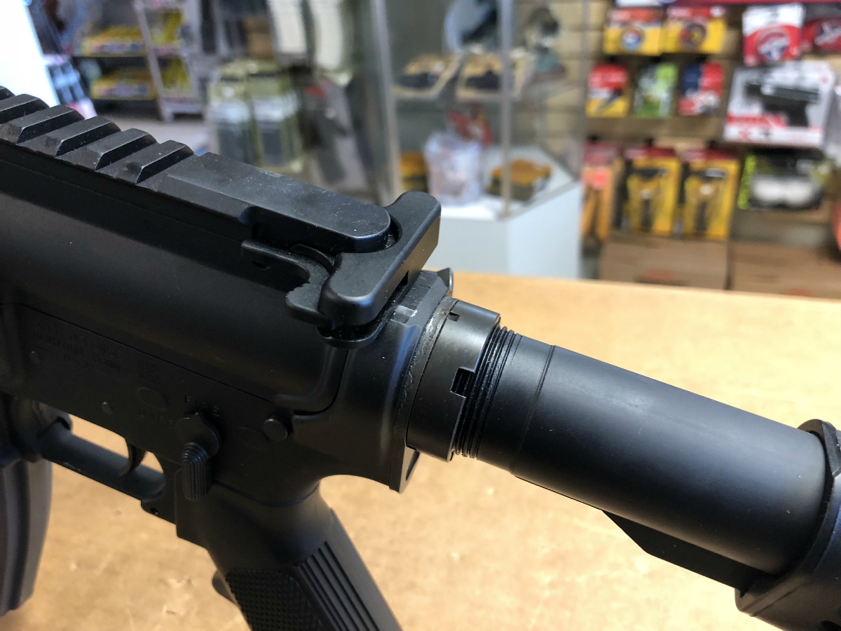 Colt Model M4 Carbine Ar-15 Assault Rifle Bi Pod Adj Stock Quad Rail ...