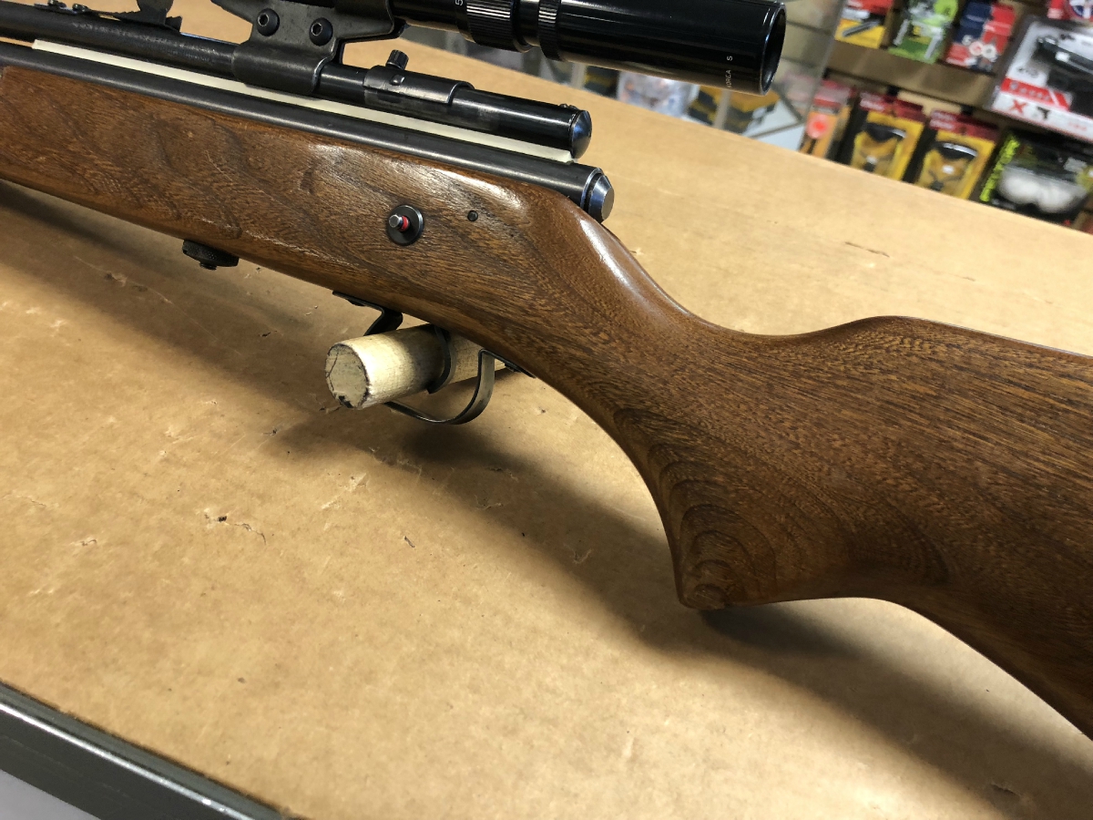 Jc Higgins Sears 126.19300 22 Caliber Pump Pellet Rifle With Scope Nice ...