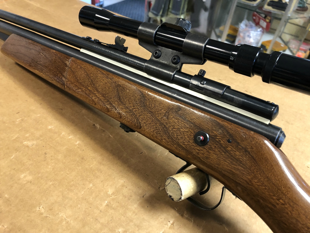 Jc Higgins Sears 126.19300 22 Caliber Pump Pellet Rifle With Scope Nice ...