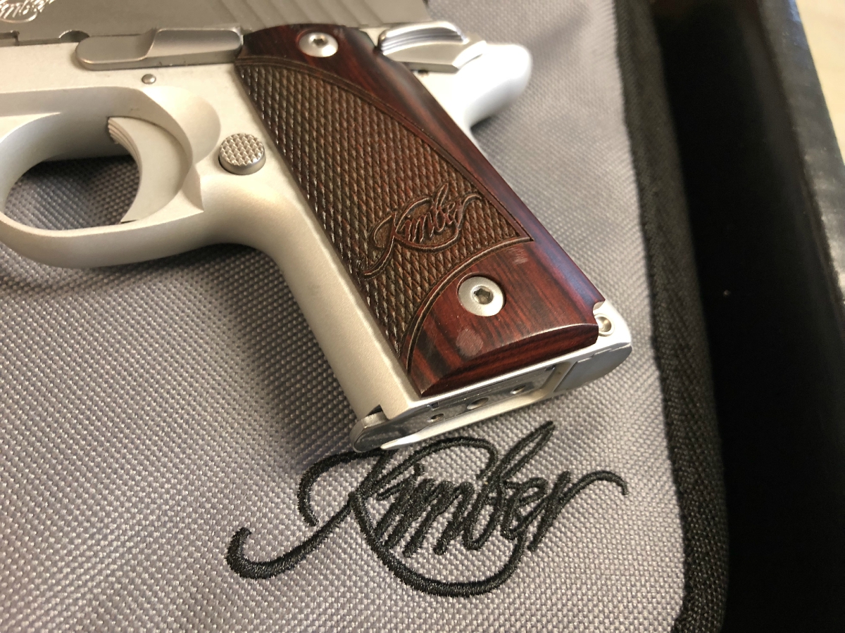 Kimber Micro Stainless Rosewood .380 Acp Subcompact Pistol One 6 Round ...