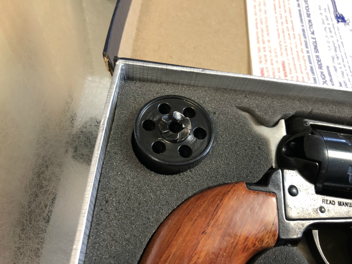 Heritage Rough Rider Single Combo Revolver Wood Grip 22 Lr/22 Mag 6.5 ...