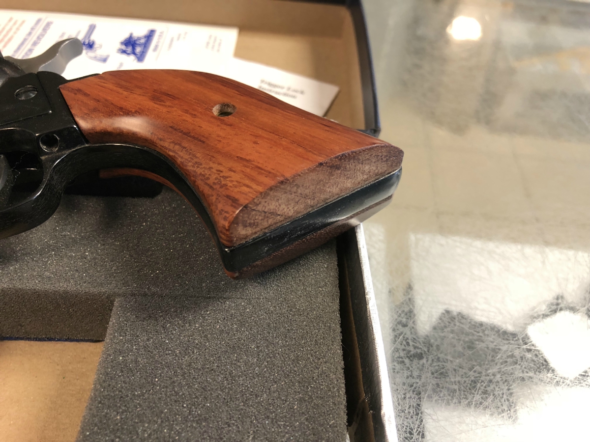 Heritage Rough Rider Single Combo Revolver Wood Grip 22 Lr/22 Mag 6.5 ...