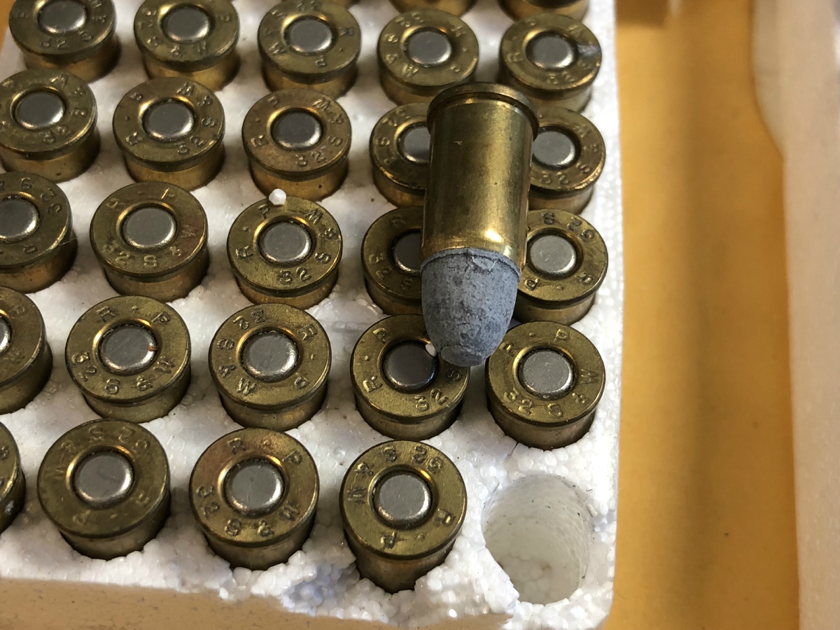 100 Rounds Remington 32 S&W Ammunition Two Boxes Of 50 Rounds Each .32 ...