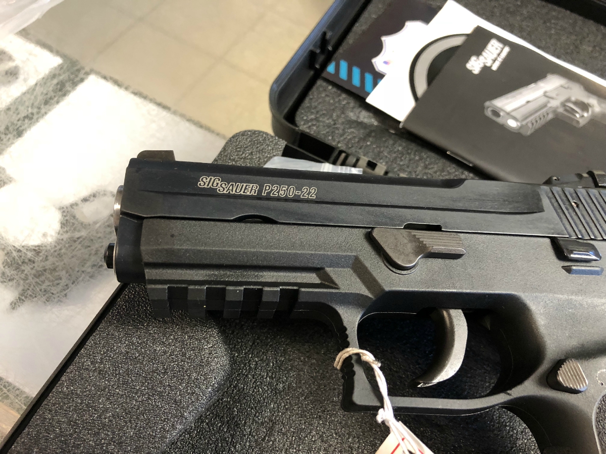 Sig Sauer 250c-22-Bas Model P250 .22lr Sub-Compact Double Action Semi ...