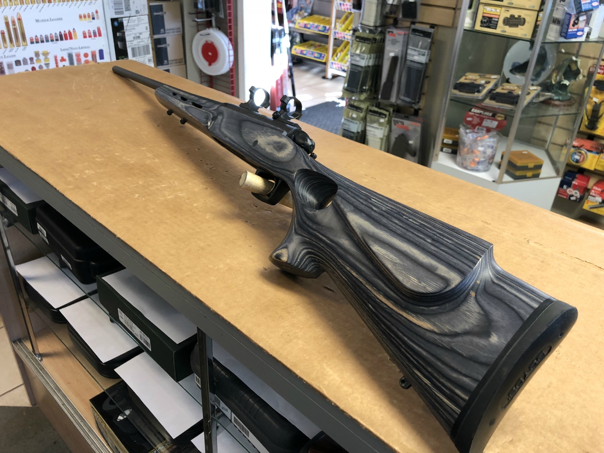 Remington Model 783 Bolt Action Rifle Custom Thumb Hole Stock Leupold ...