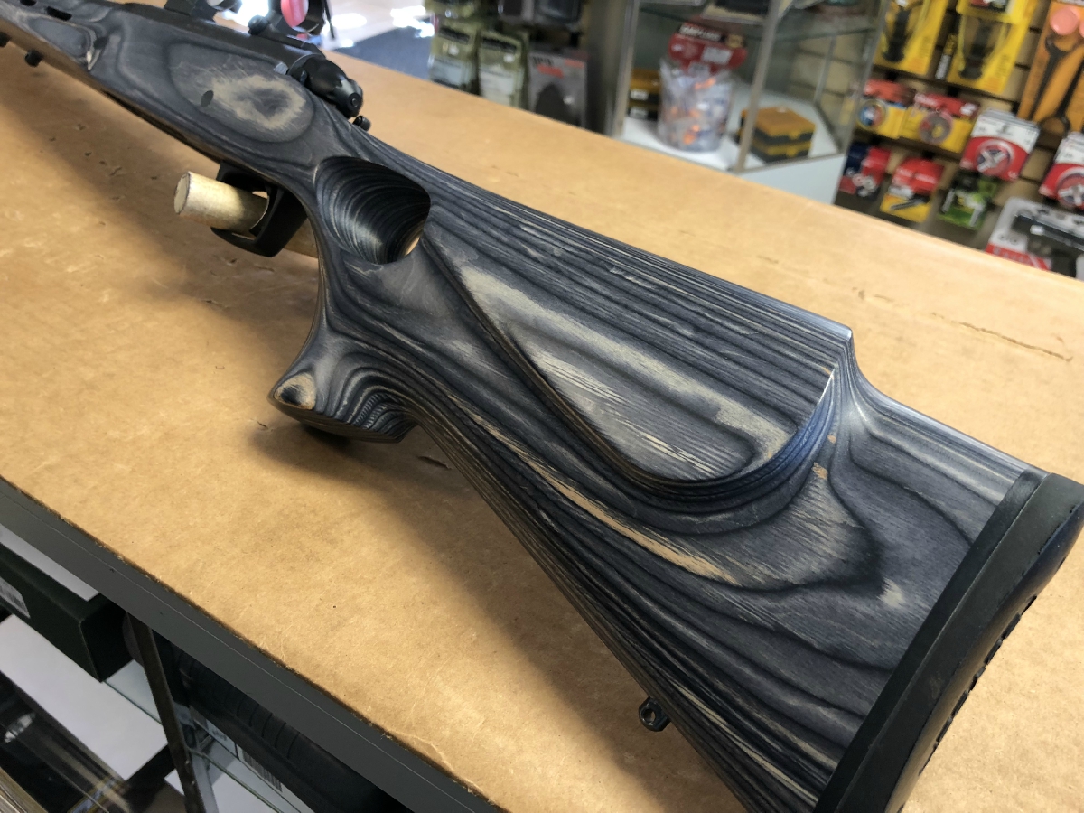 Remington Model 783 Bolt Action Rifle Custom Thumb Hole Stock Leupold ...
