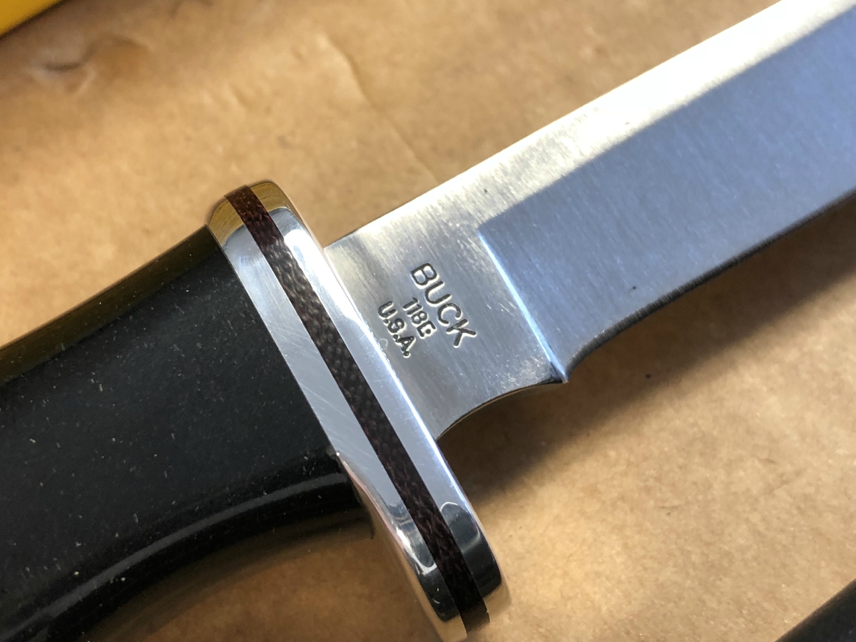 Buck 118 Personal Fixed Blade Knife 4-1/2 Inch Skinner 420hc Stainless ...