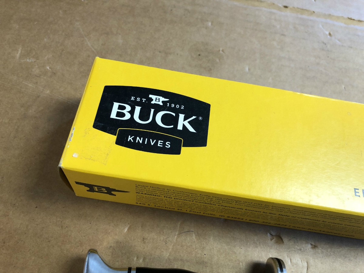 Buck 118 Personal Fixed Blade Knife 4-1/2 Inch Skinner 420hc Stainless ...