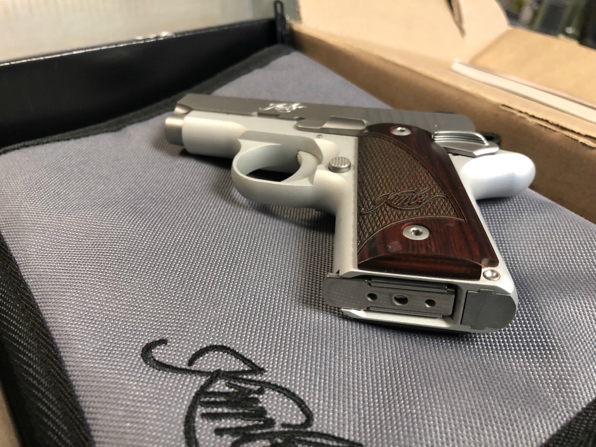 Kimber Micro Stainless Rosewood .380 Acp Subcompact Pistol One 6 Round ...