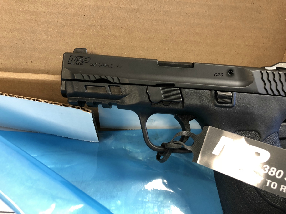 Smith & Wesson M&P 380 Shield Ez 380(Acp) 3.675 Inch 8+1 Black Grip ...