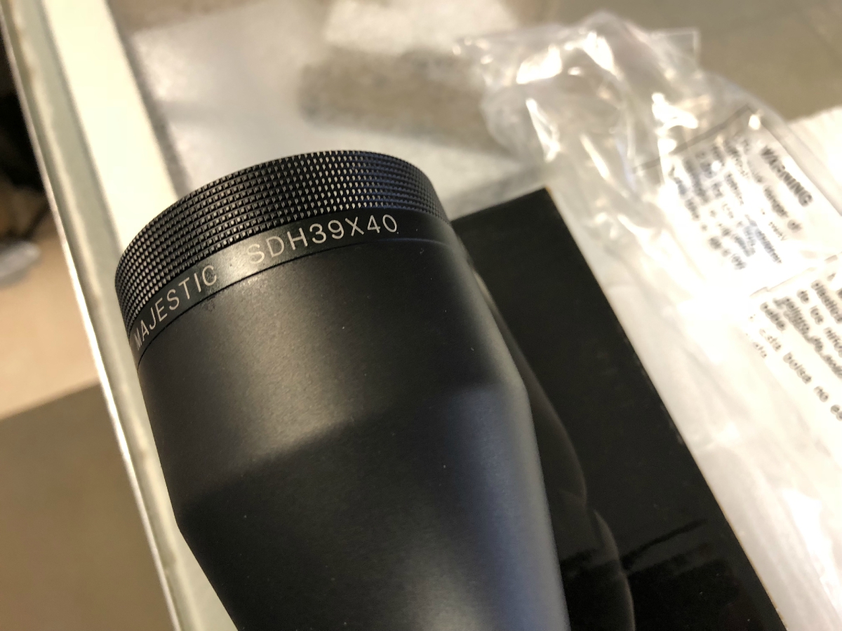 Bsa Scope 3-9x40 W/Deer Reticle Majestic Bsa Majestic Riflescope ...