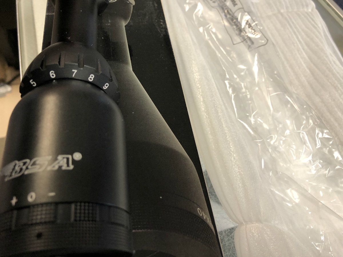 Bsa Scope 3-9x40 W/Deer Reticle Majestic Bsa Majestic Riflescope ...