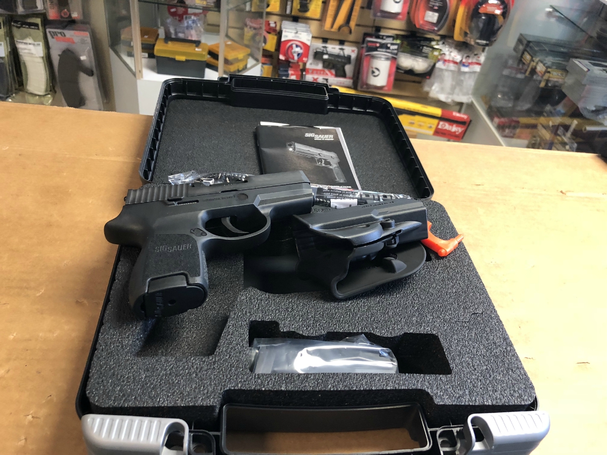Sig Sauer P250 Pistol 250sc40b, 40 Smith & Wesson, 3.1 In, Polymer Grip ...