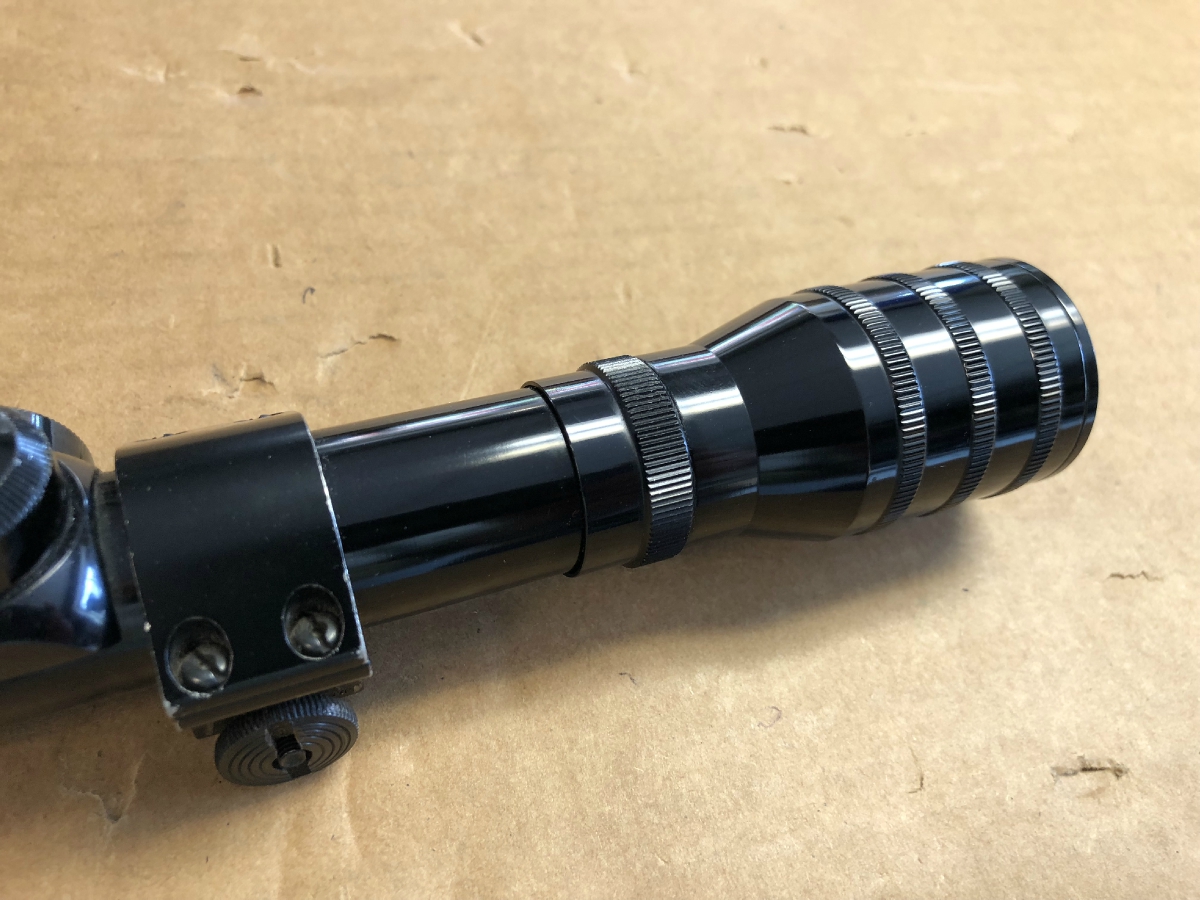 UNIVERSAL 4X32 RIFLE SCOPE WITH RINGS - Picture 2