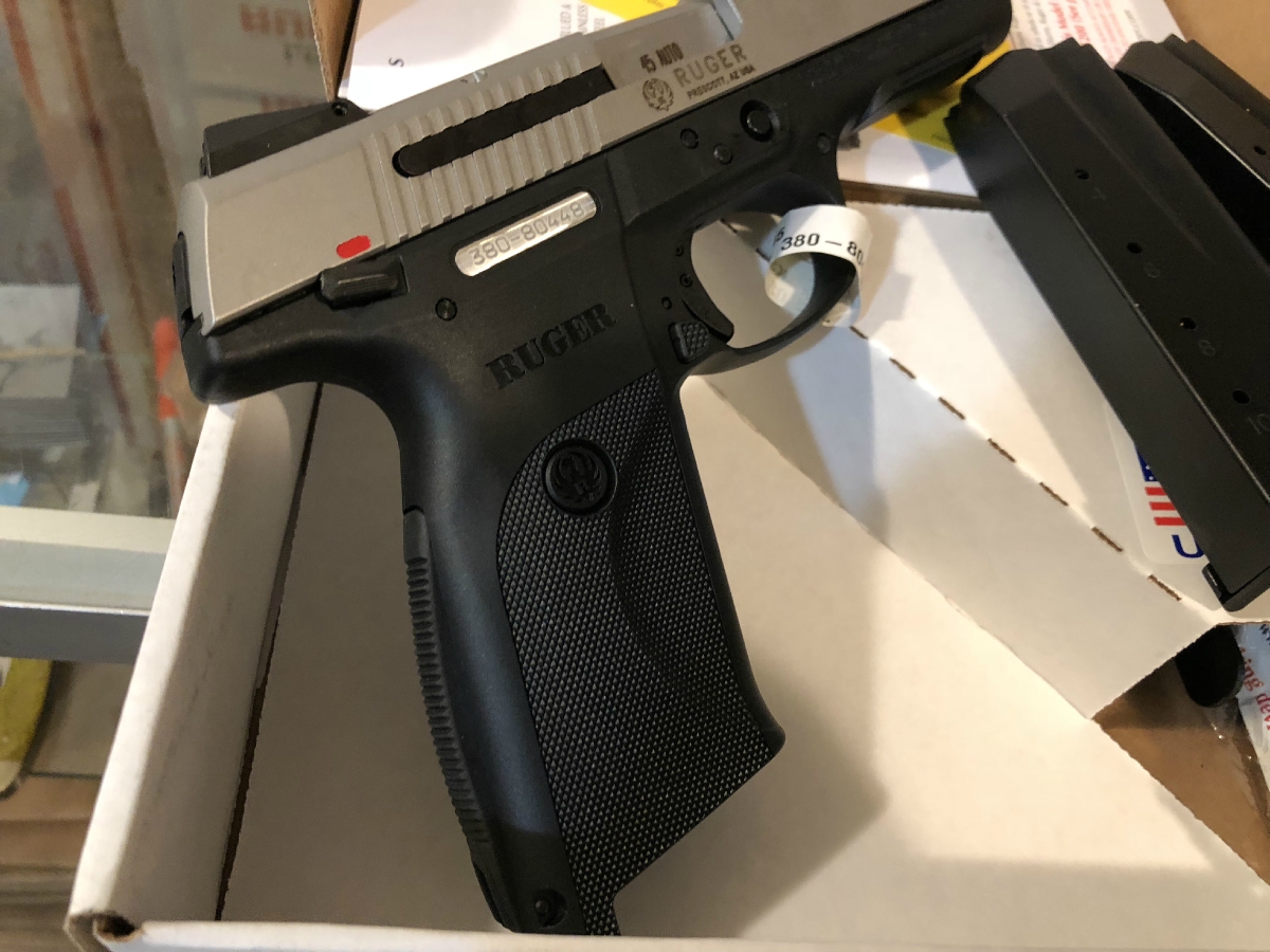 Ruger Sr45 Double 45 (Acp) 4.5 Inch Two Mags 10+1 Black Polymer Grip ...