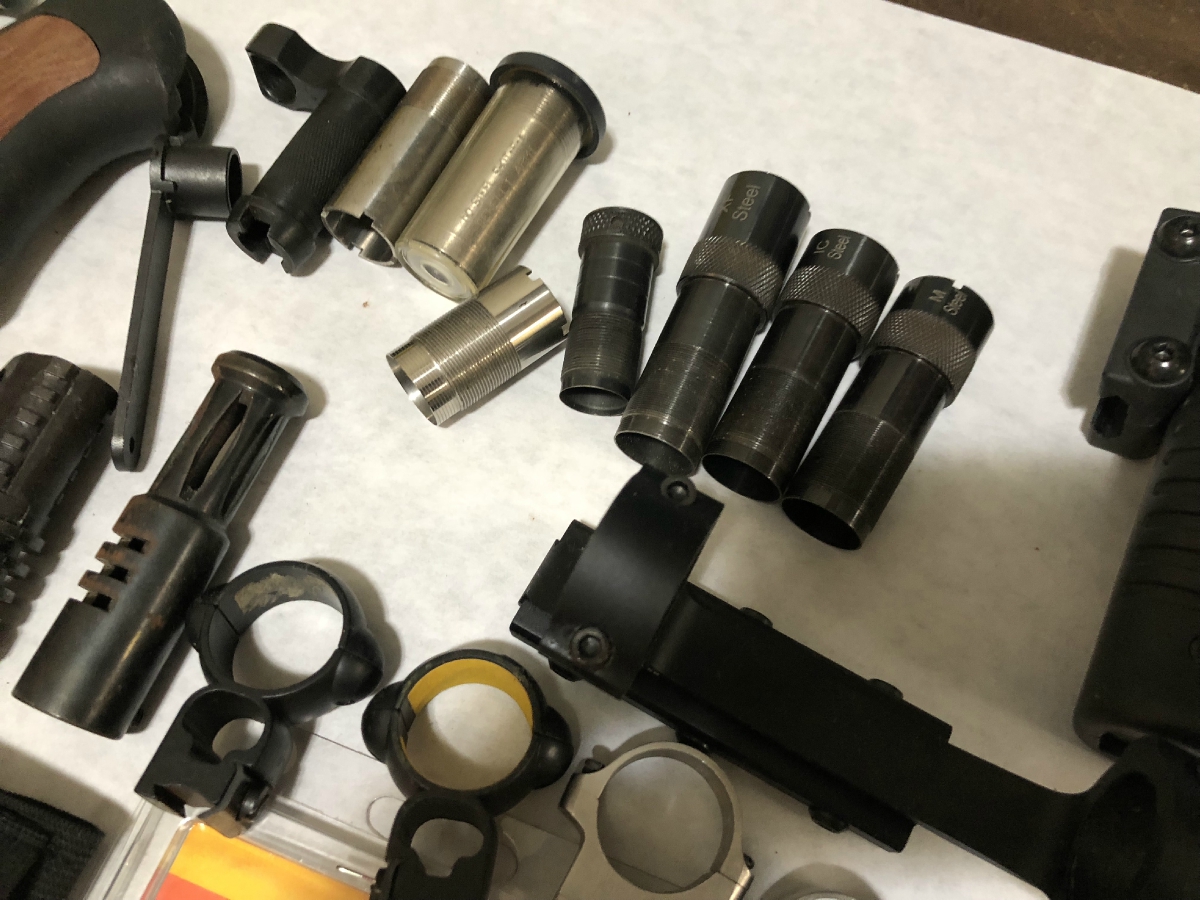 Nice Lot Of Assorted Gun Parts And Accessories Nice For Sale at ...