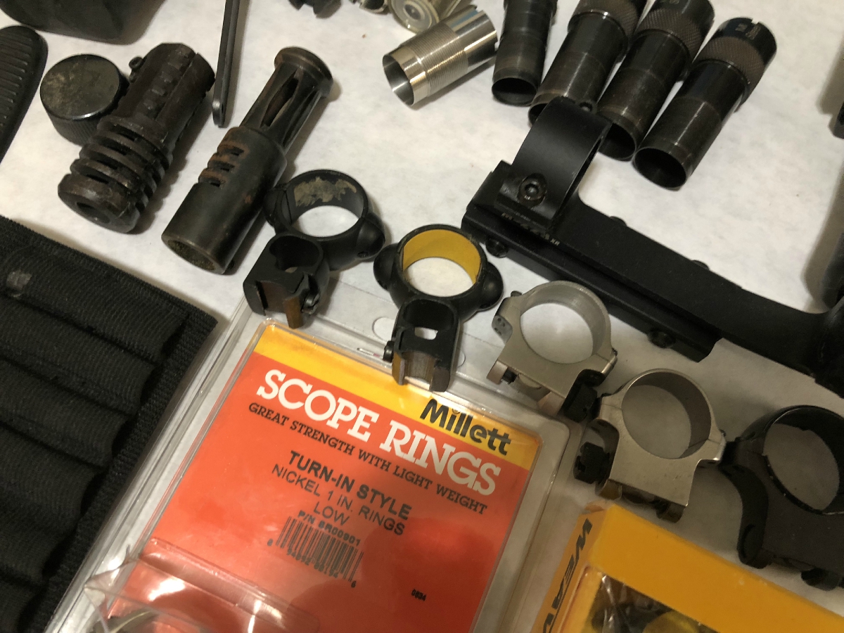 Nice Lot Of Assorted Gun Parts And Accessories Nice For Sale at ...