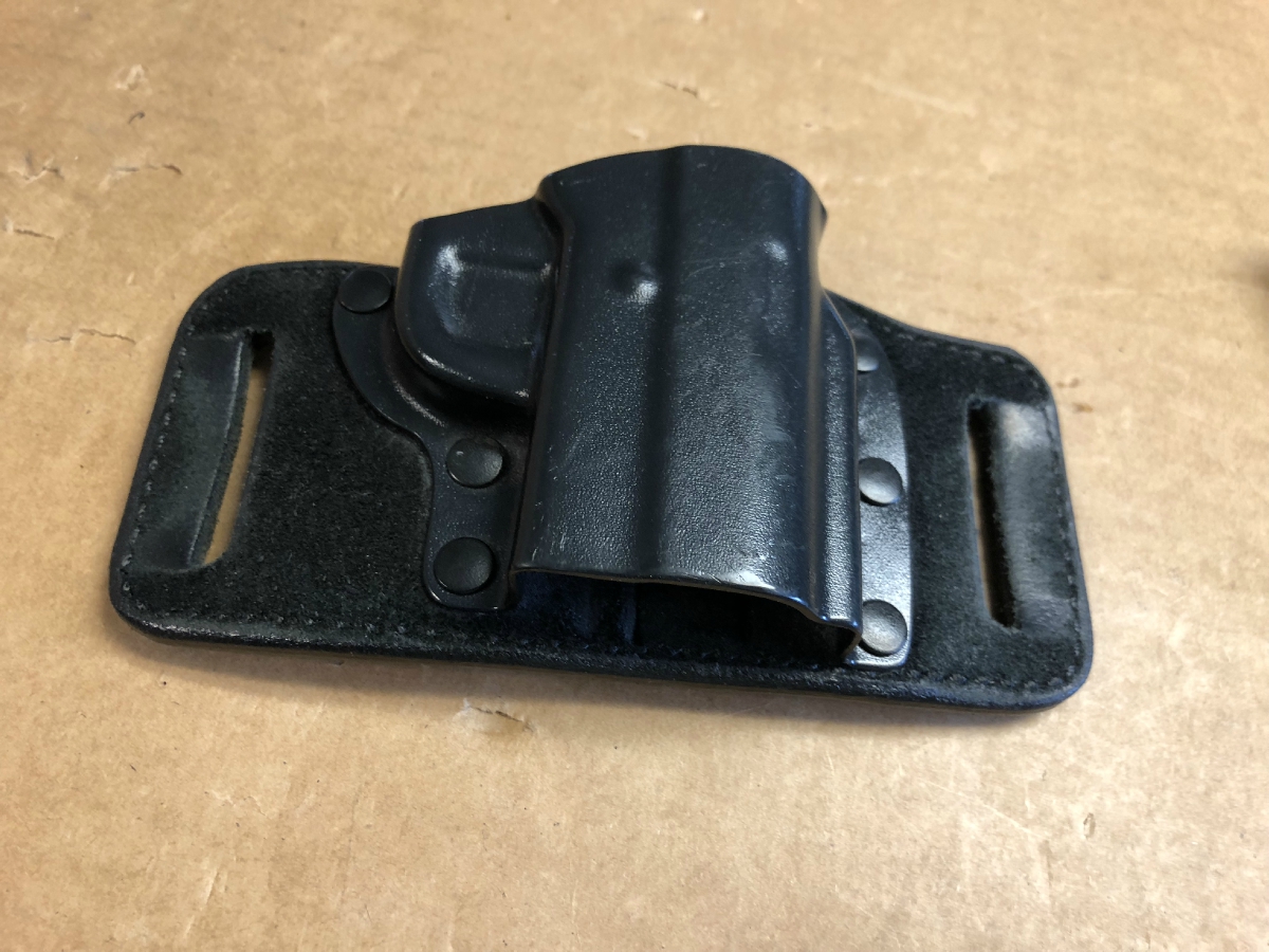 Galco Leather Hard Shell Belt Slide Holster For 1911 Pistols Previously ...