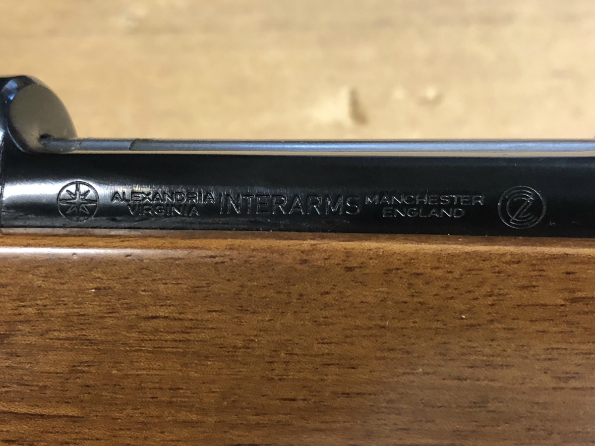 Interarms Mark X Precision Mauser Bolt Action Rifle 24 Inch Barrel ...