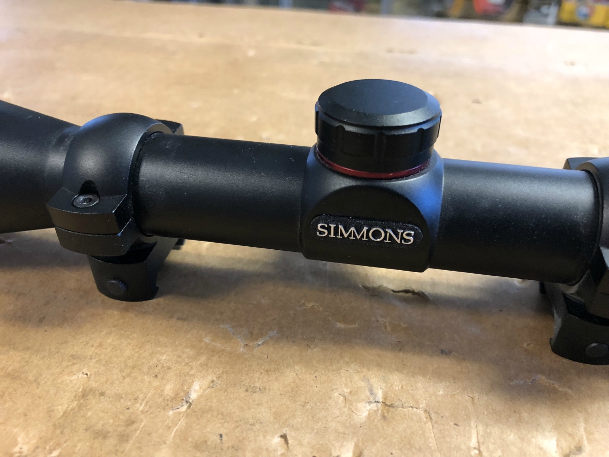 Simmons Blazer 3-9x40 Rifle Scope With Rings Clear Optics Nice For Sale ...
