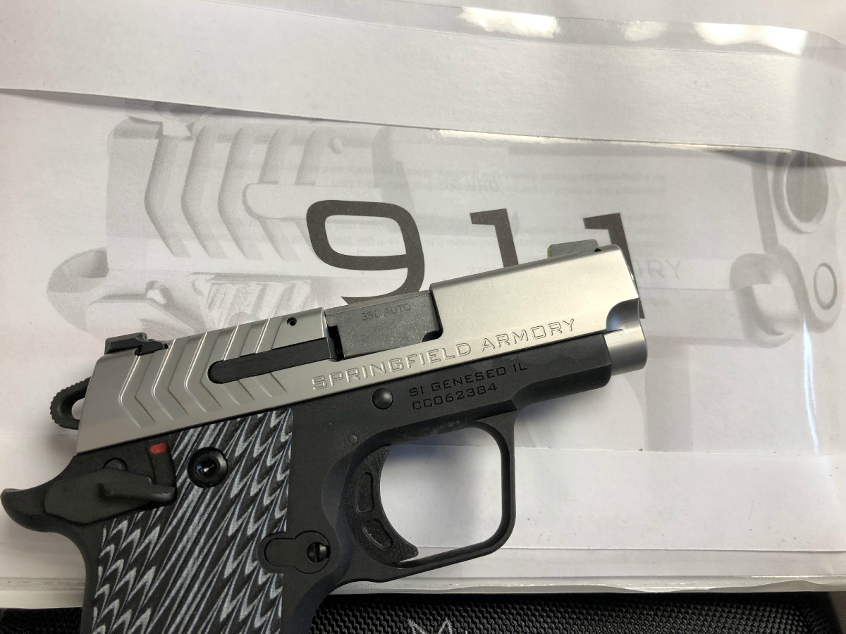 Springfield Armory 911 Single 2.7 Inch Night Sights 6+1/7+1 Black/Gray ...