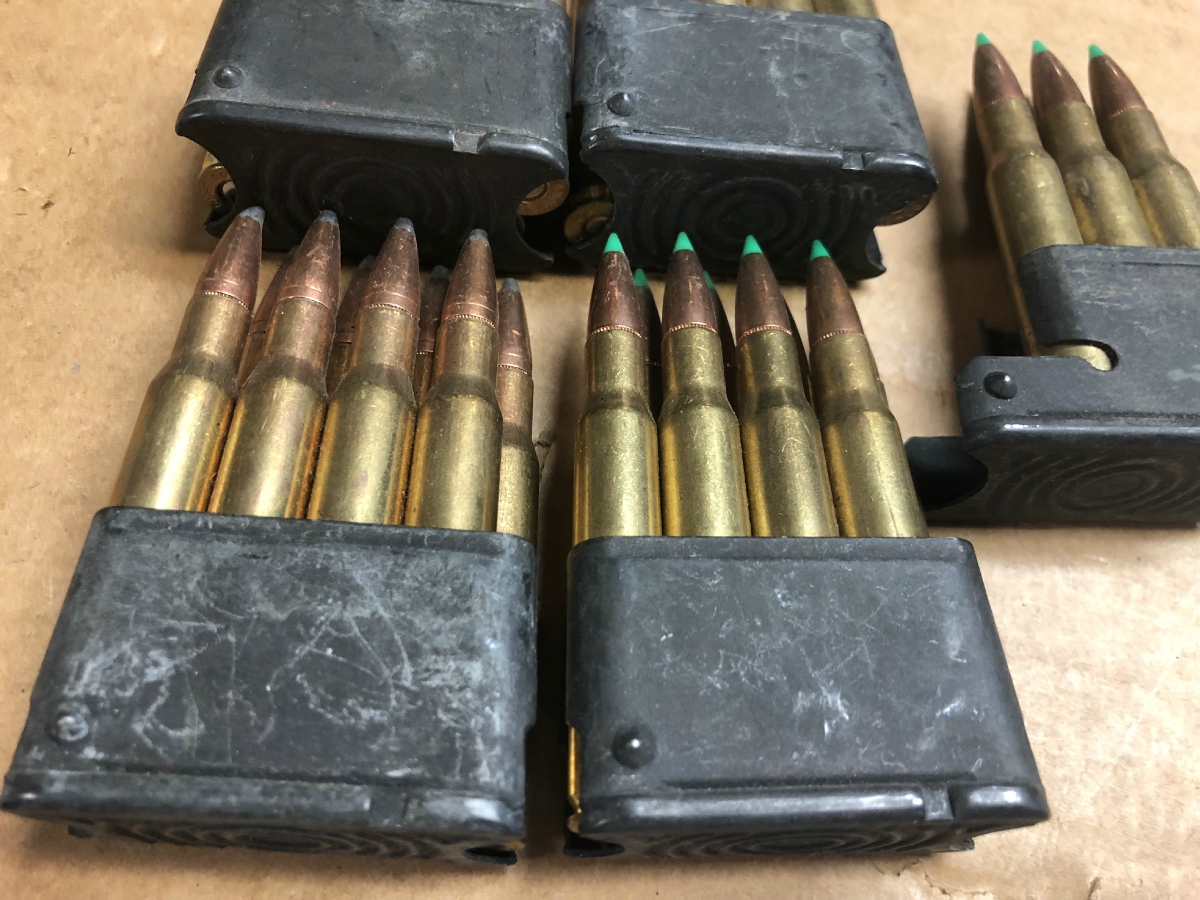 37 Rounds With Clips 30-06 M1 Rounds Nice .30-06 Springfield For Sale ...