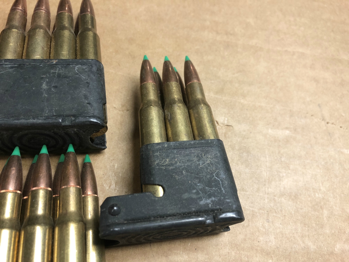 37 Rounds With Clips 30-06 M1 Rounds Nice .30-06 Springfield For Sale ...