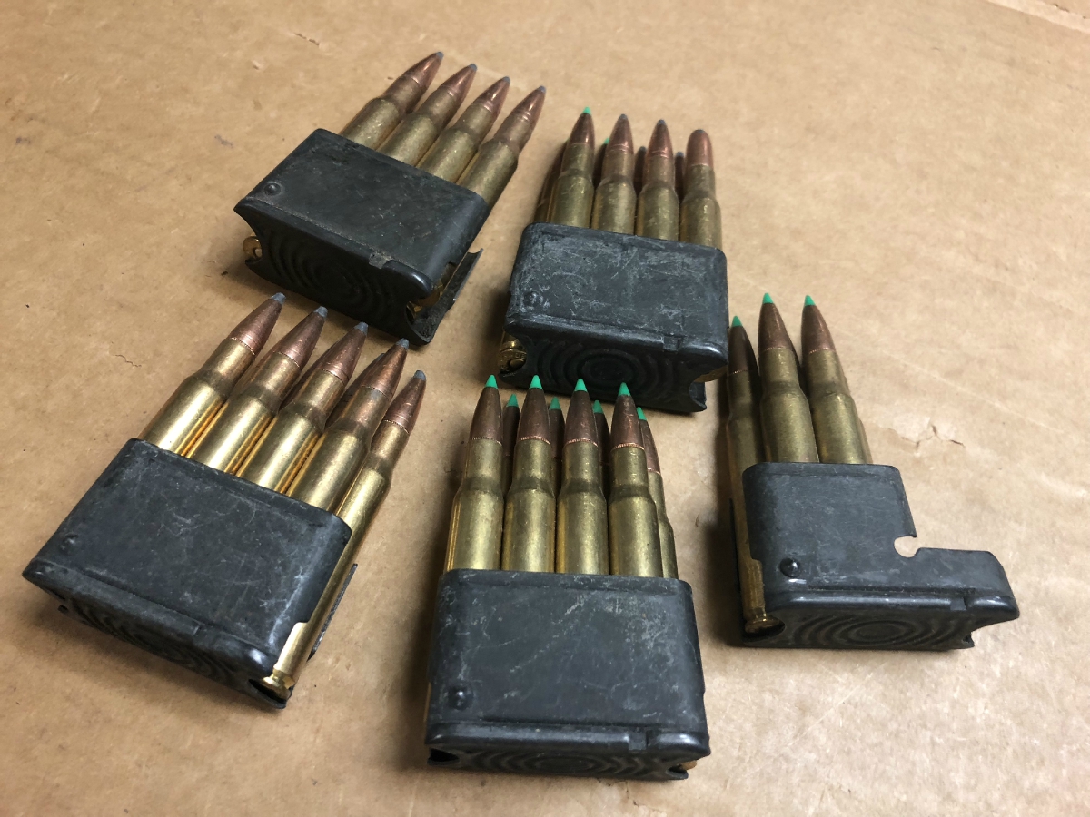 37 Rounds With Clips 30-06 M1 Rounds Nice .30-06 Springfield For Sale ...