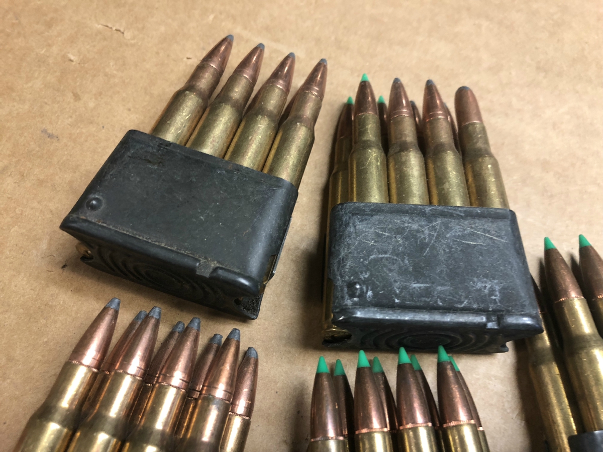 37 Rounds With Clips 30-06 M1 Rounds Nice .30-06 Springfield For Sale ...