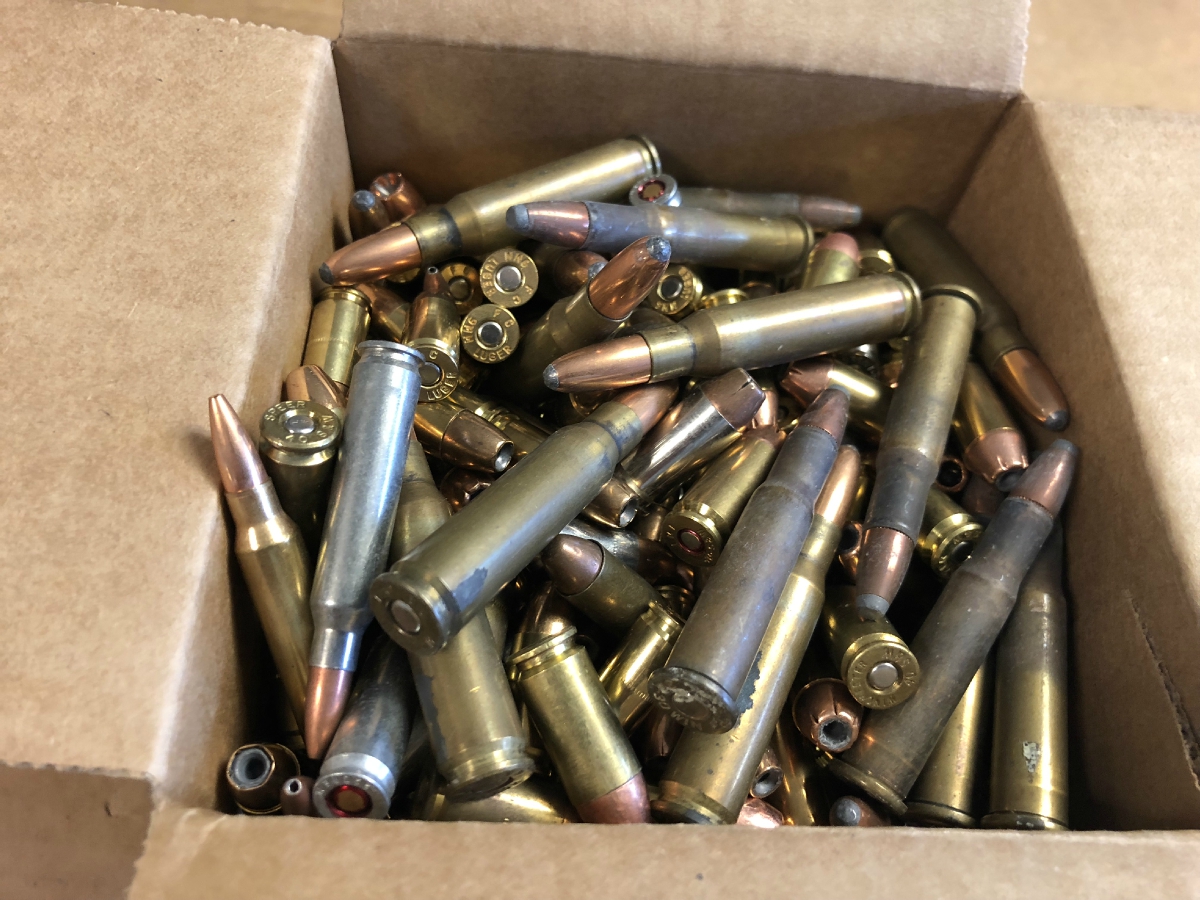 388 Rounds Bulk Assorted Rifle, Pistol And Revolver Ammunition Nice .38 ...