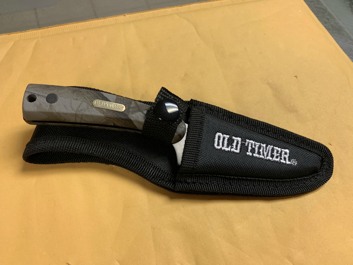 Schrade Sharpfinger Fixed Blade Knife 7cr17 High Carbon Stainless Steel ...