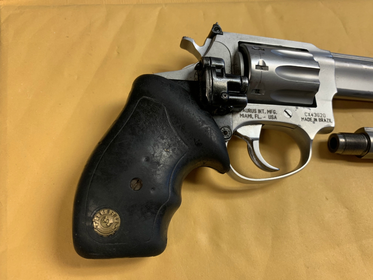 TAURUS - ULTRA LITE NINE REVOLVER 9 SHOT STAINLESS WITH LASER 4 INCH ...