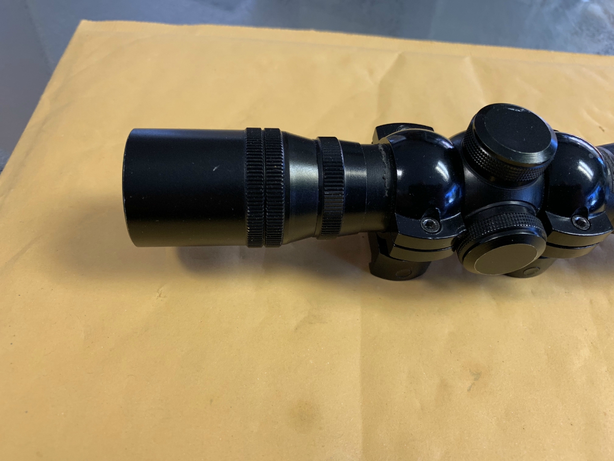 Used 4x28 Tactical Rifle Scope With Rings For Sale at GunAuction.com ...