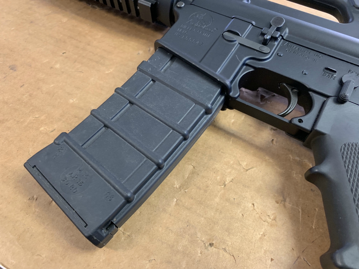 Armalite Model M-15 Semi-Auto Ar-15 Rifle 30 Round Quad Rail Carry ...