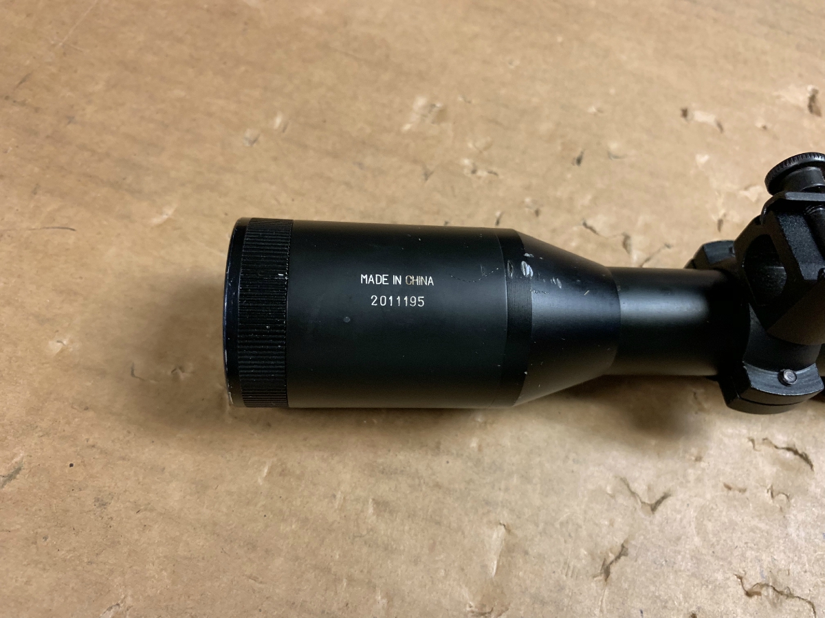 ULTRALUX 6X42 RIFLE SCOPE WITH RINGS IN GOOD USED CONDITION. NICE CLEAR ...