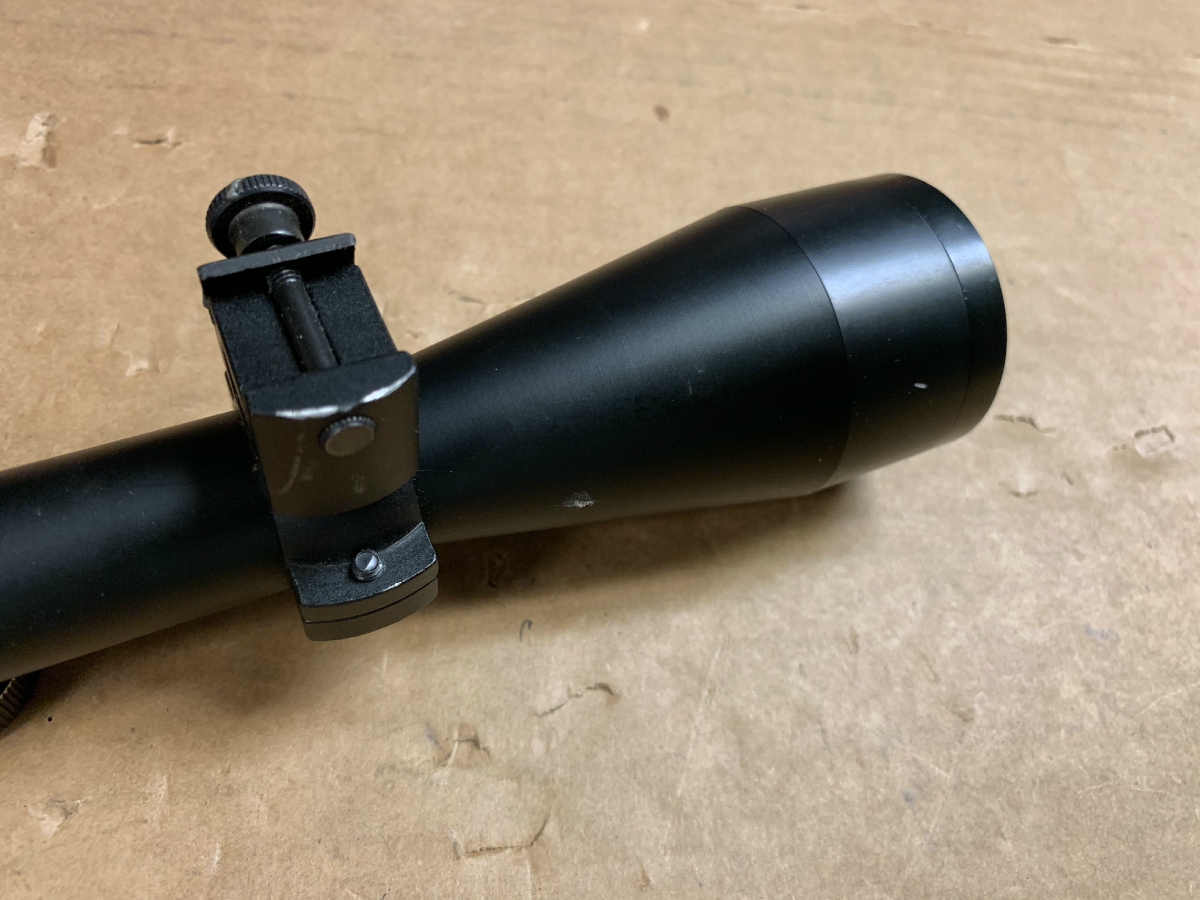 ULTRALUX 6X42 RIFLE SCOPE WITH RINGS IN GOOD USED CONDITION. NICE CLEAR ...
