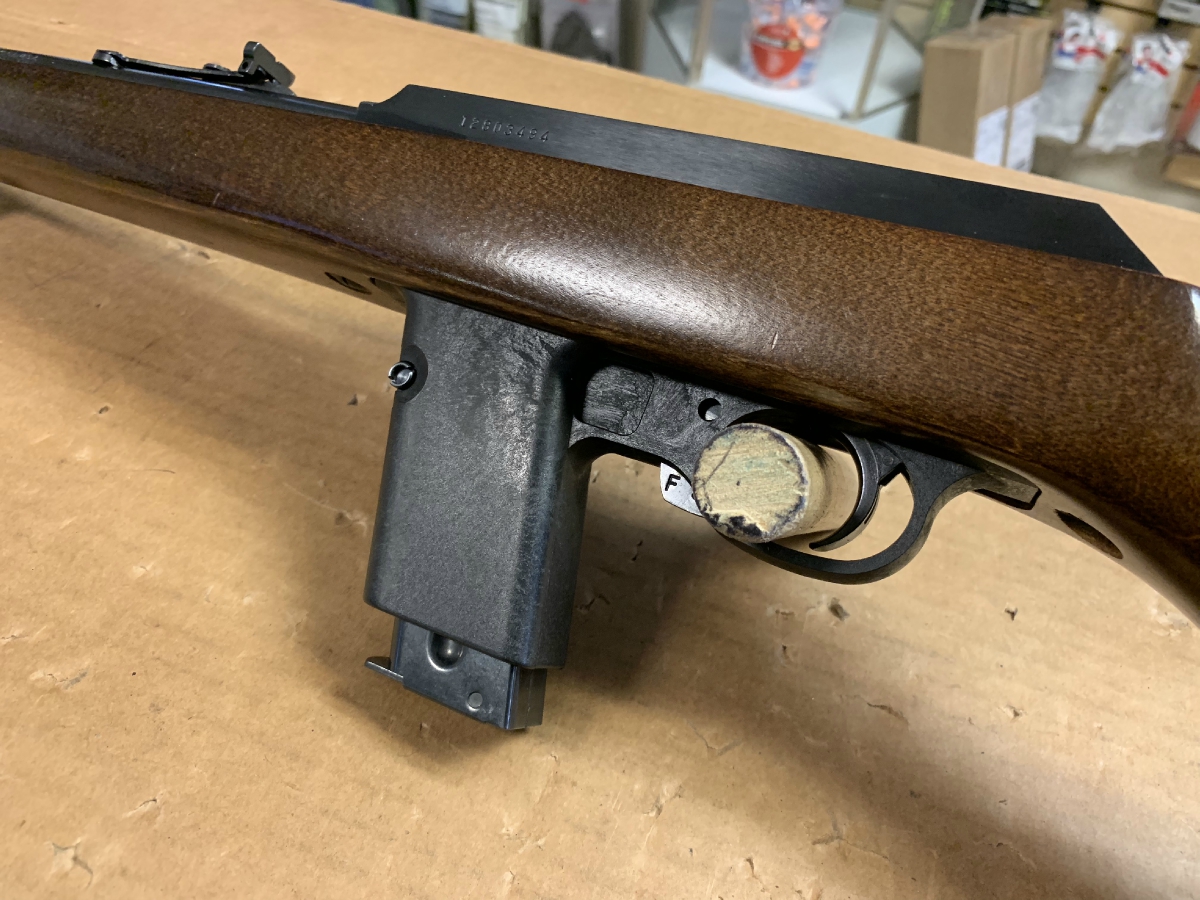 Marlin Model 9 Camp Carbine Semi-Auto Rifle Wood Stock 16.5 Inch Barrel ...