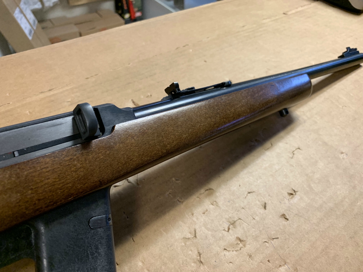 Marlin Model 9 Camp Carbine Semi-Auto Rifle Wood Stock 16.5 Inch Barrel ...