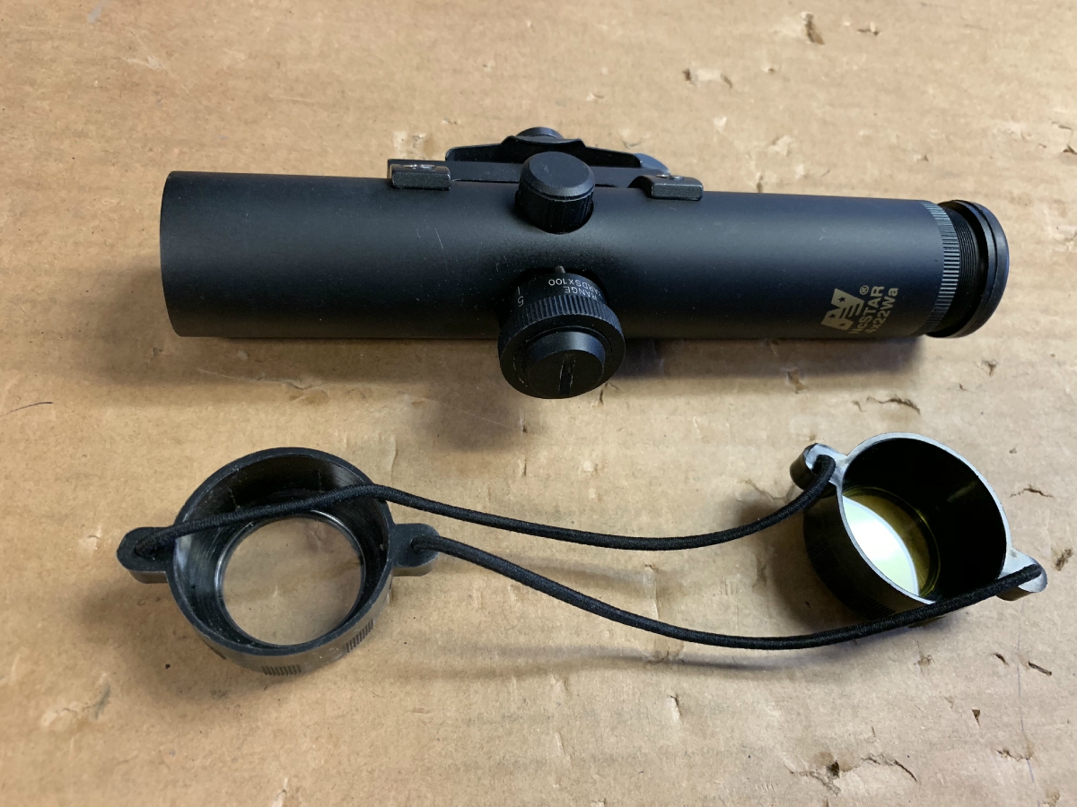 Nc Star 4x22 Wide Angle Tactical Rifle Scope With Ar Scope Base Nice ...
